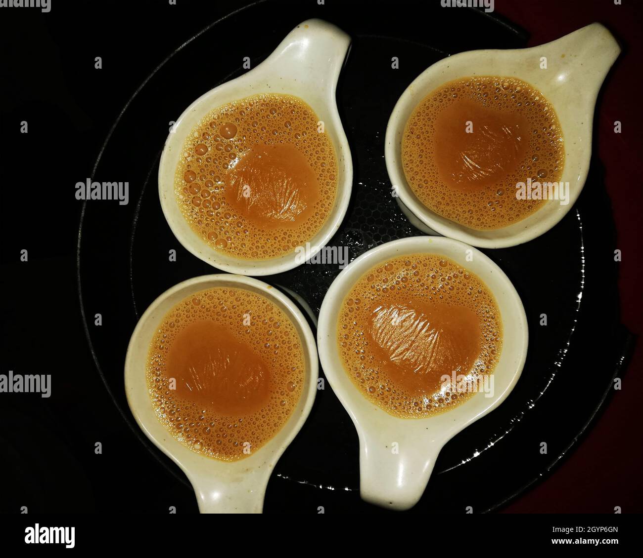 very hard Asian transnational tea Stock Photo - Alamy