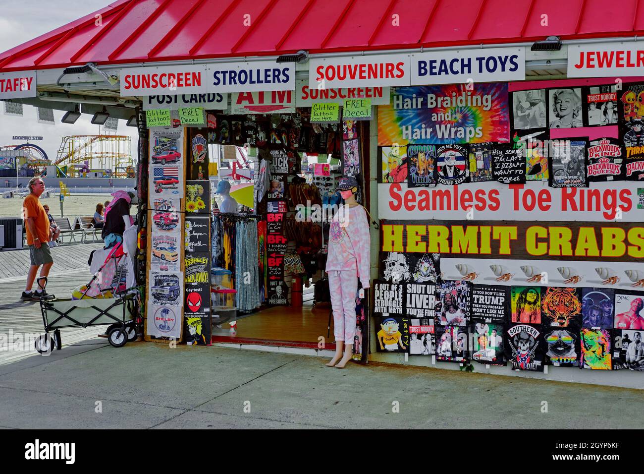 Beachwear clothing souvenirs hi-res stock photography and images - Alamy