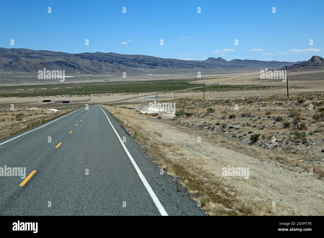 Tule Valley - Hwy 50, Utah Stock Photo - Alamy