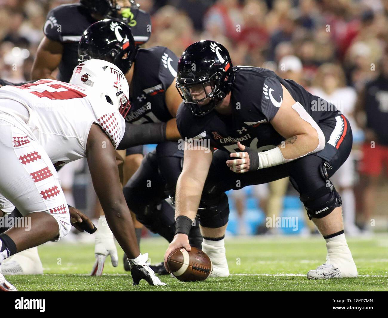 Cincinnati, Ohio, USA. 8th Oct, 2021. Cincinnati's Jake Renfro during ...
