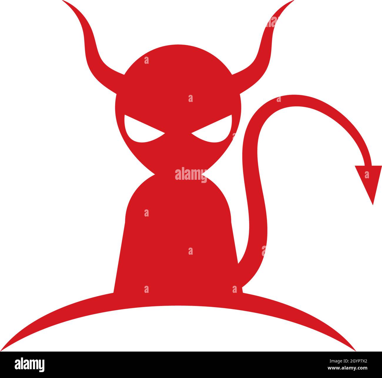 Devil logo vector template Stock Vector Image & Art - Alamy