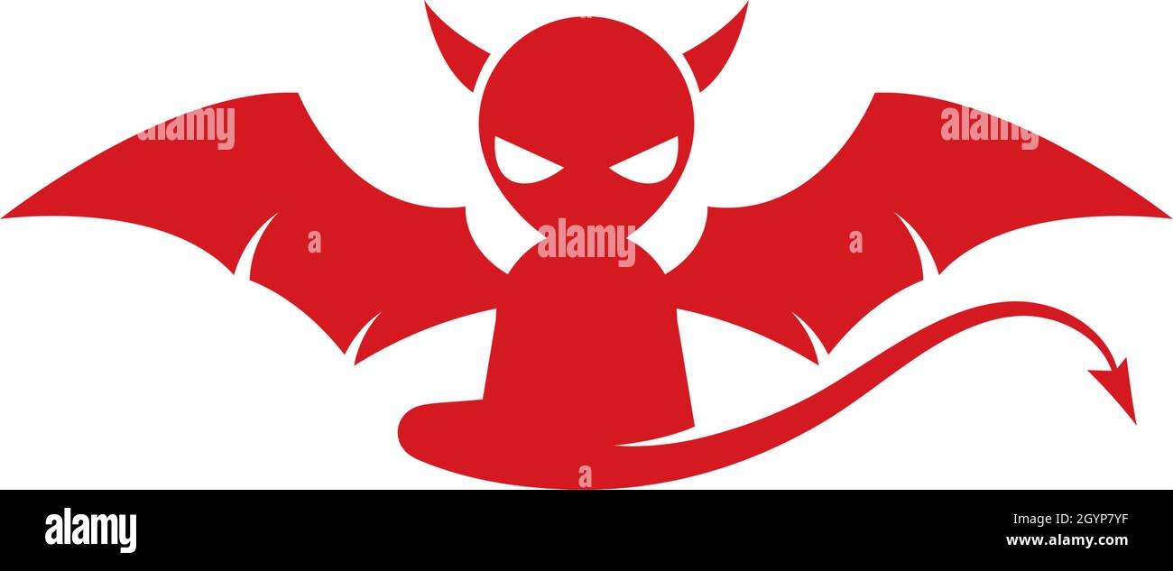 Devil logo vector template Stock Vector Image & Art - Alamy