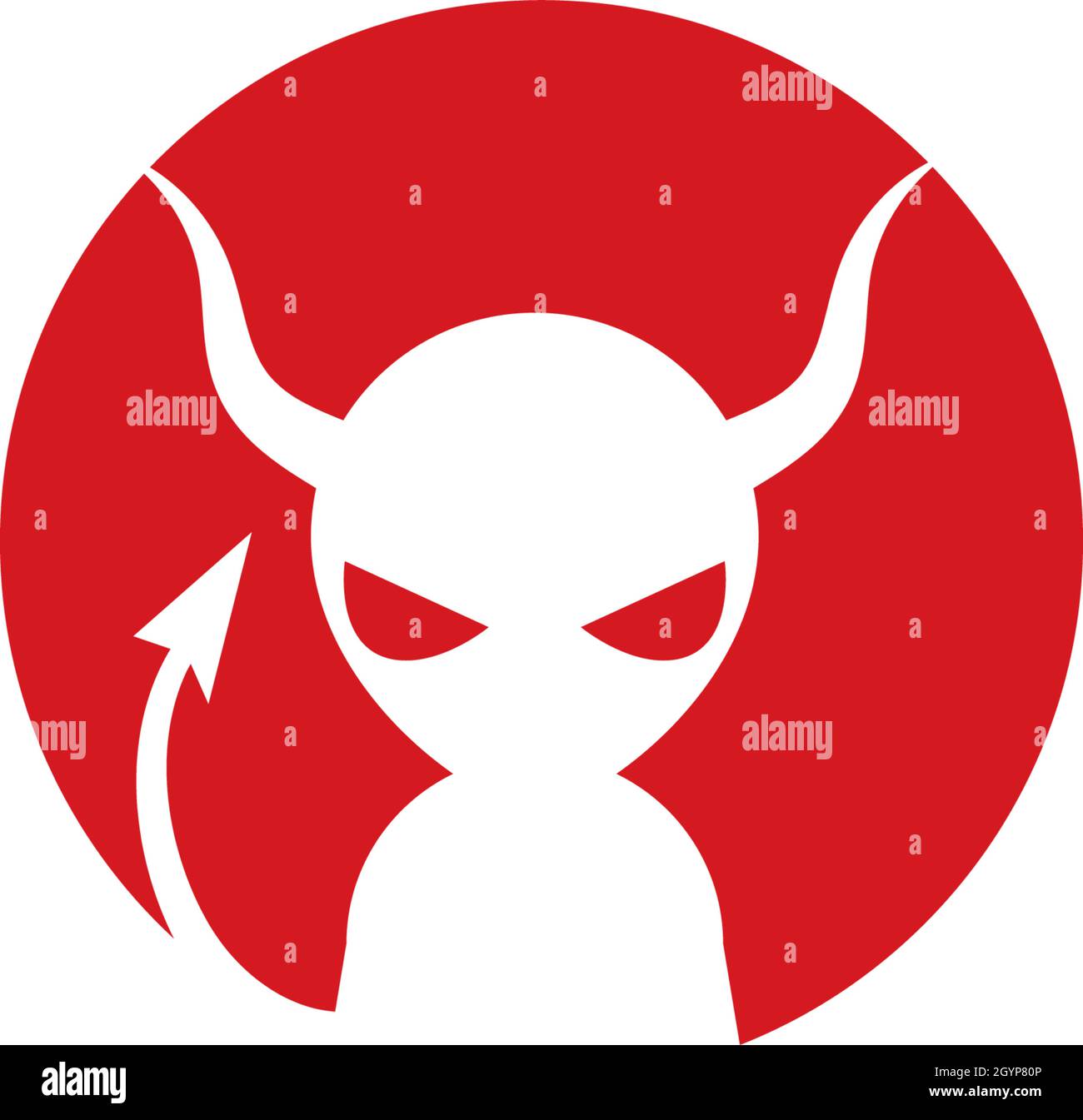 Devil logo vector template Stock Vector Image & Art - Alamy