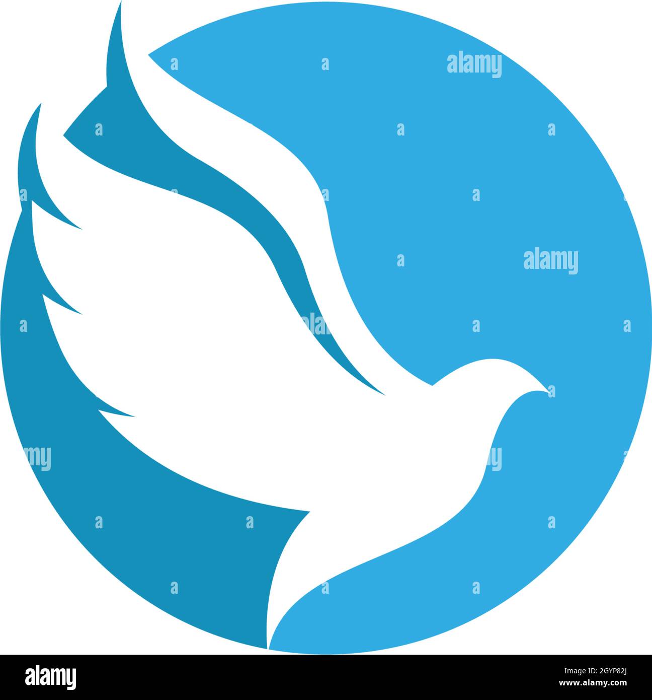 Dove Bird Logo Template vector Stock Vector Image & Art - Alamy