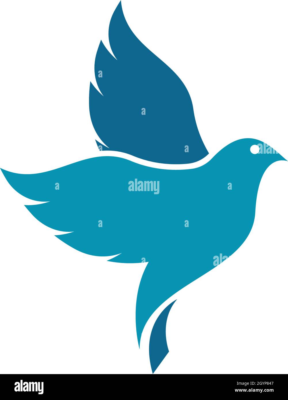 Dove Bird Logo Template vector Stock Vector Image & Art - Alamy