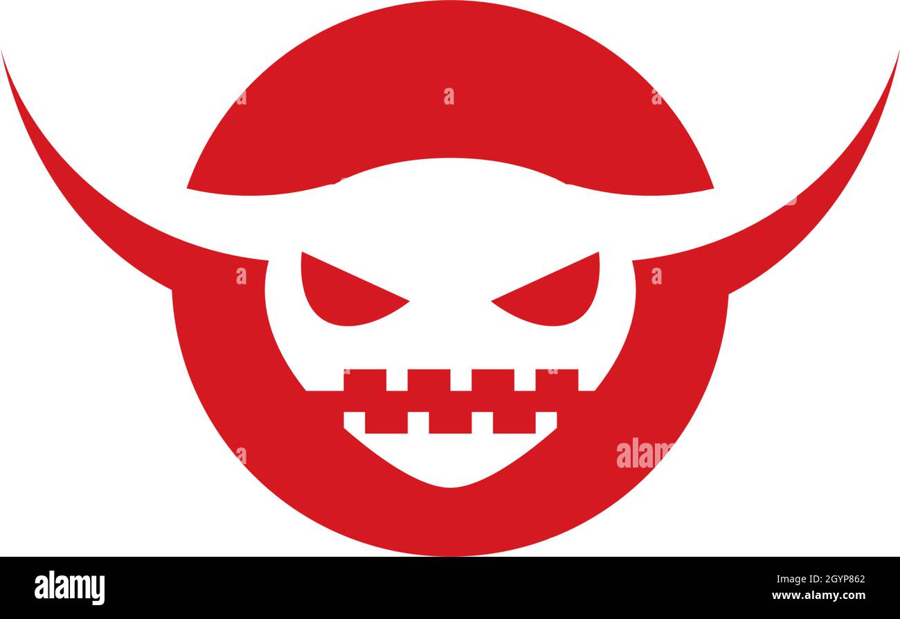 Devil logo vector template Stock Vector Image & Art - Alamy