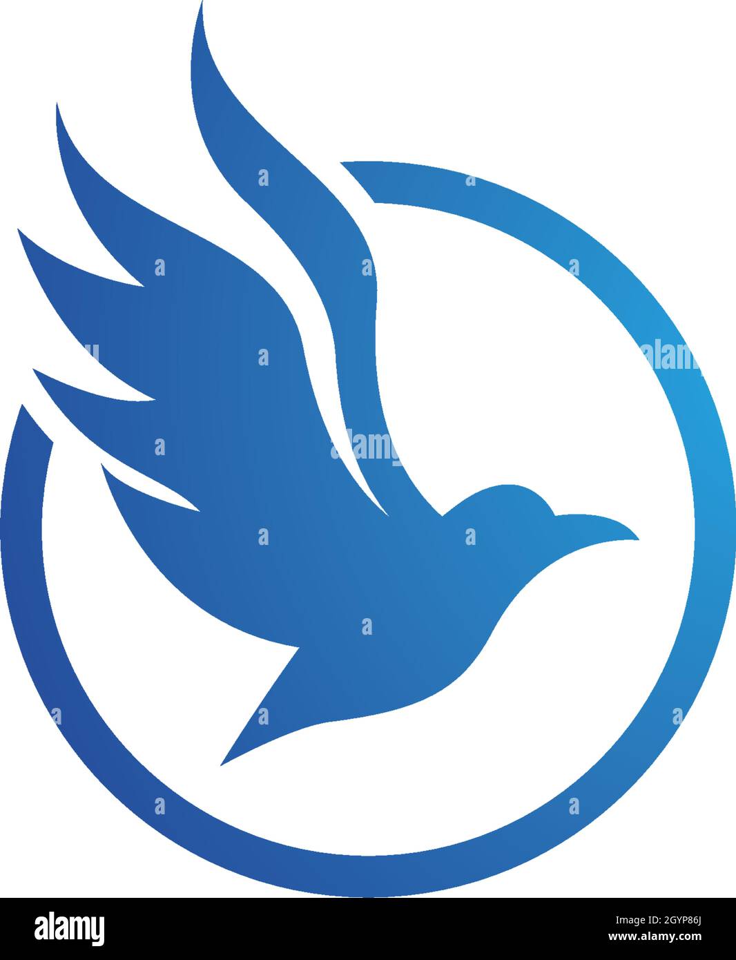 Dove Bird Logo Template vector Stock Vector Image & Art - Alamy