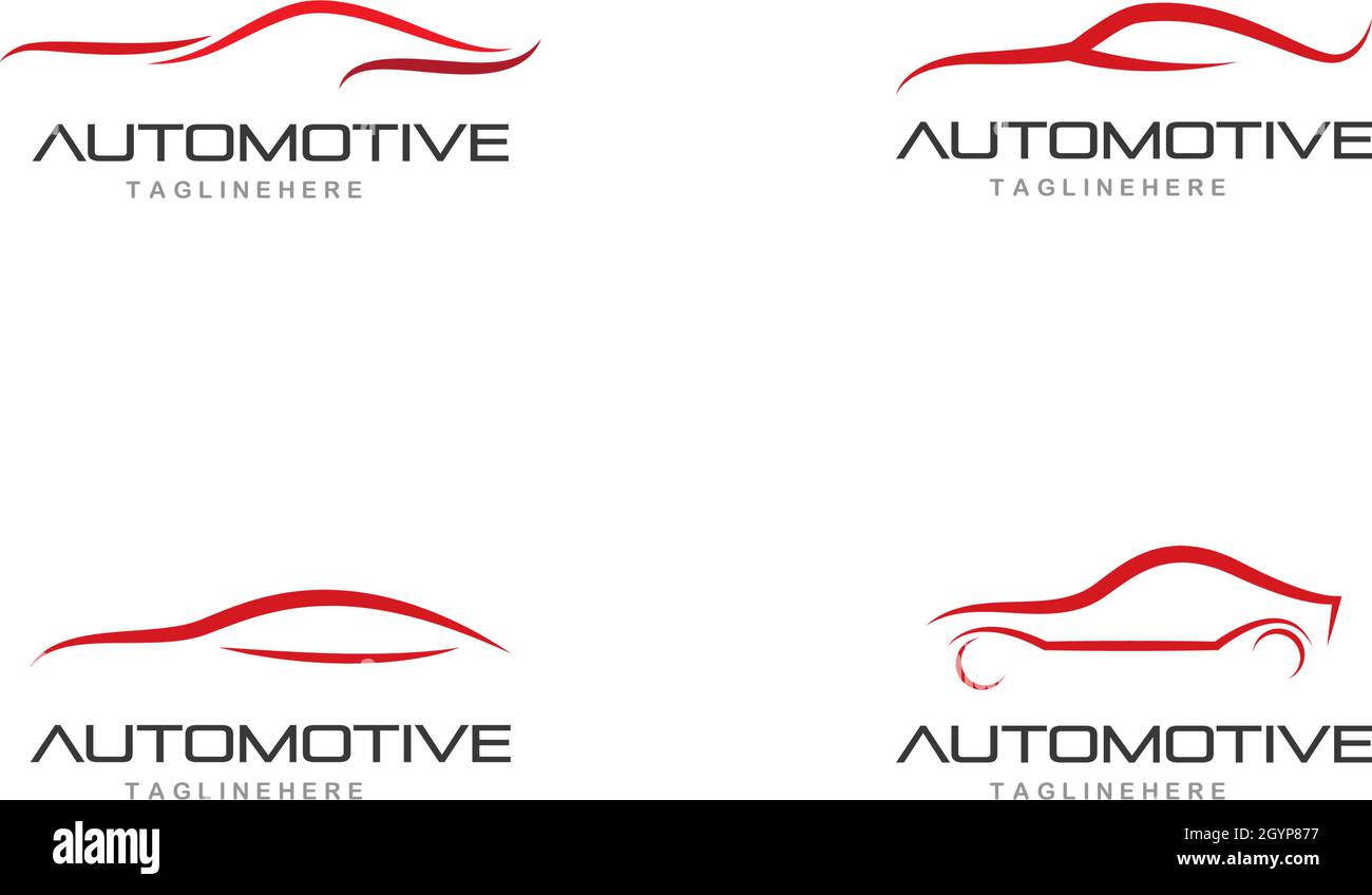 Auto car Logo Template Stock Vector Image & Art - Alamy
