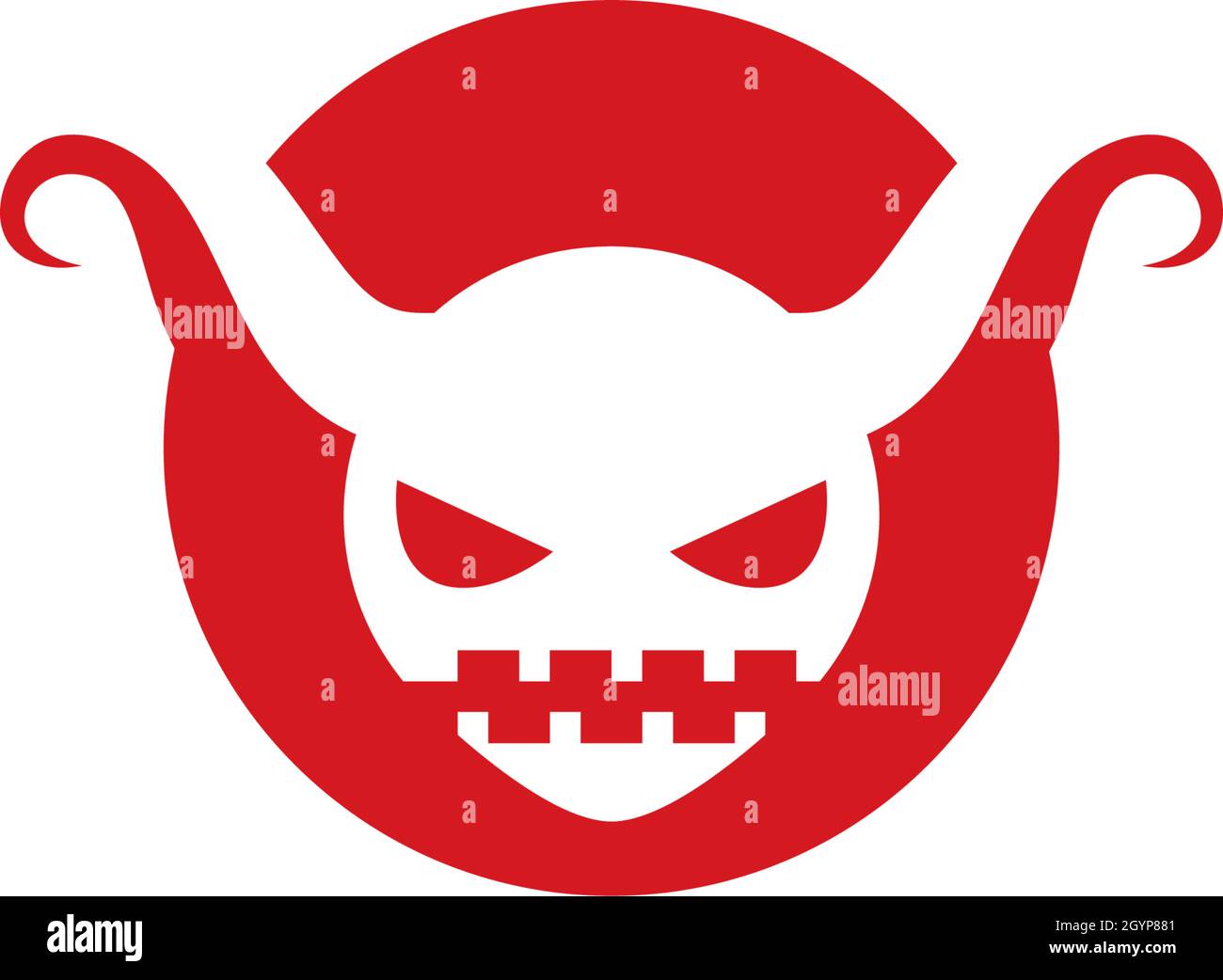 Devil logo hi-res stock photography and images - Alamy