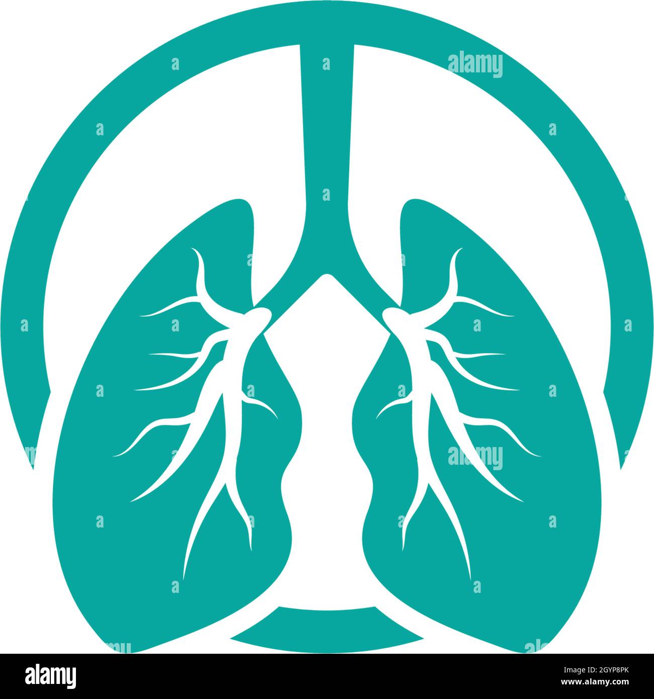Lungs care logo vector template Stock Vector Image & Art - Alamy