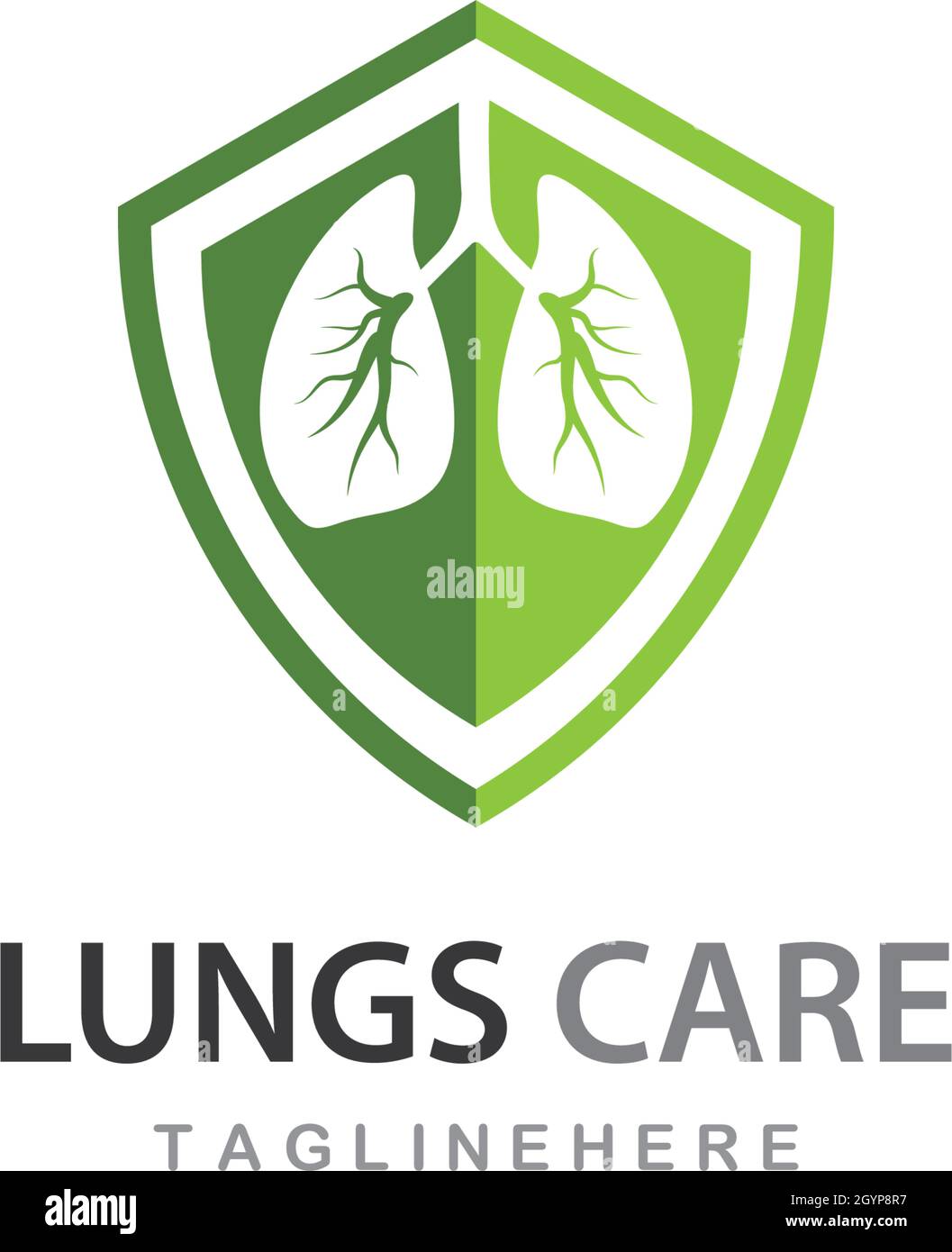 Lungs care logo vector template Stock Vector Image & Art - Alamy