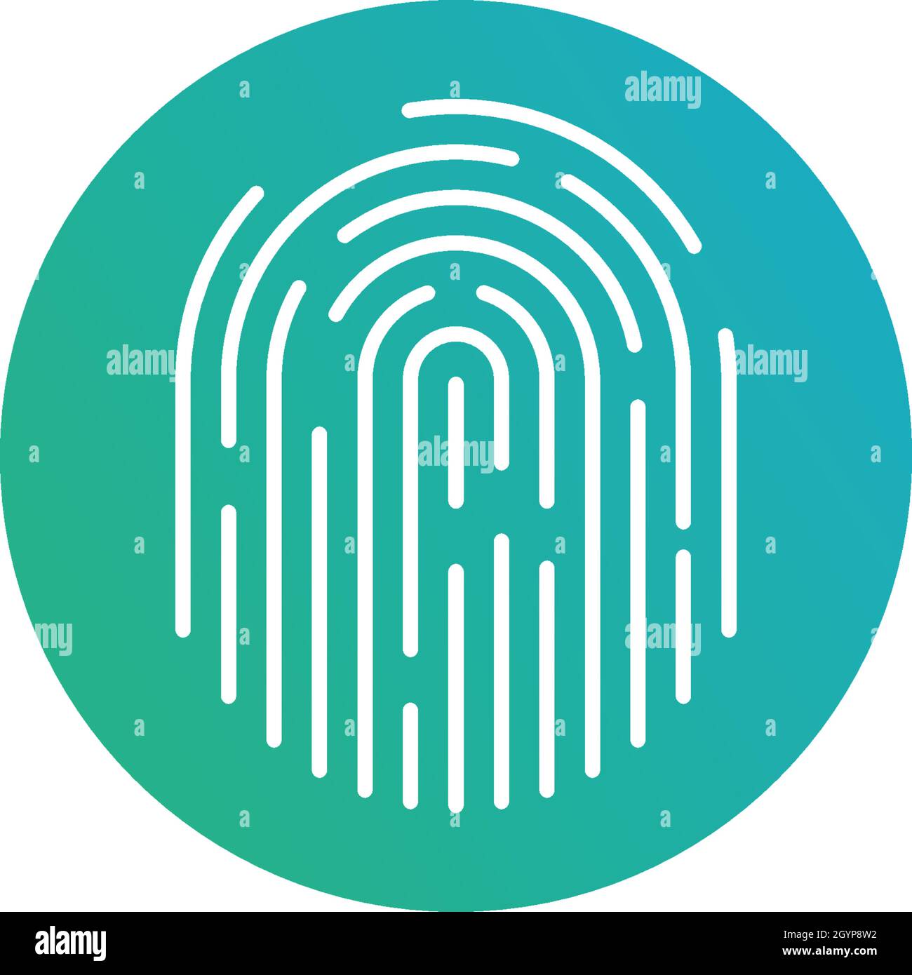 Fingerprint logo vector template Stock Vector Image & Art - Alamy