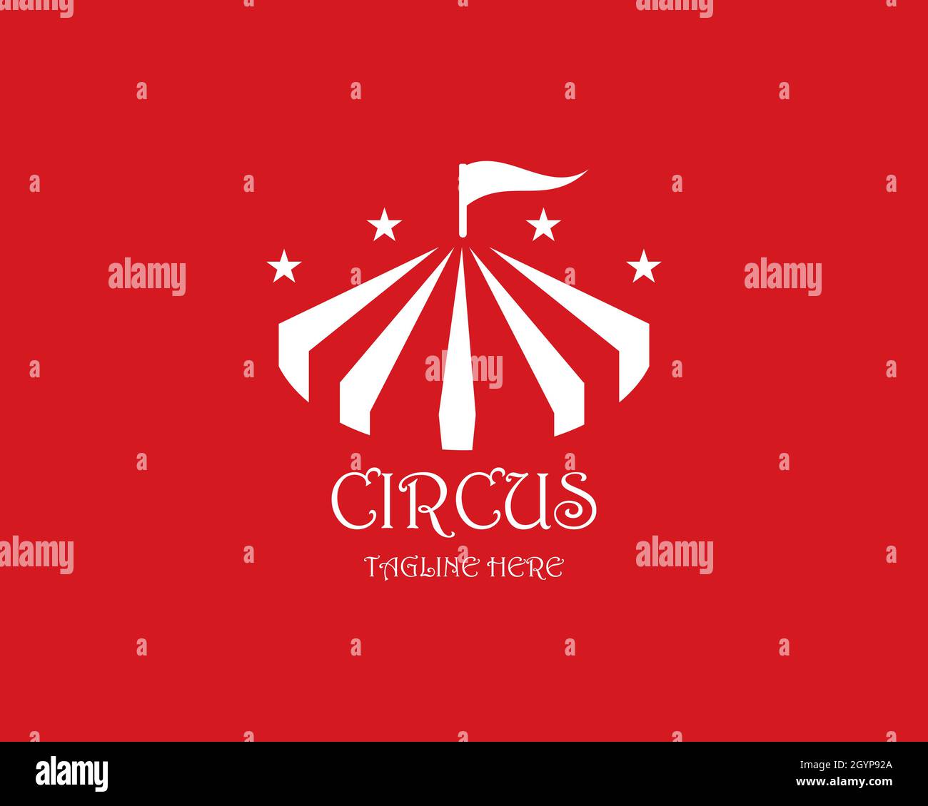 Circus logo template. Vector illustration Stock Vector Image & Art - Alamy