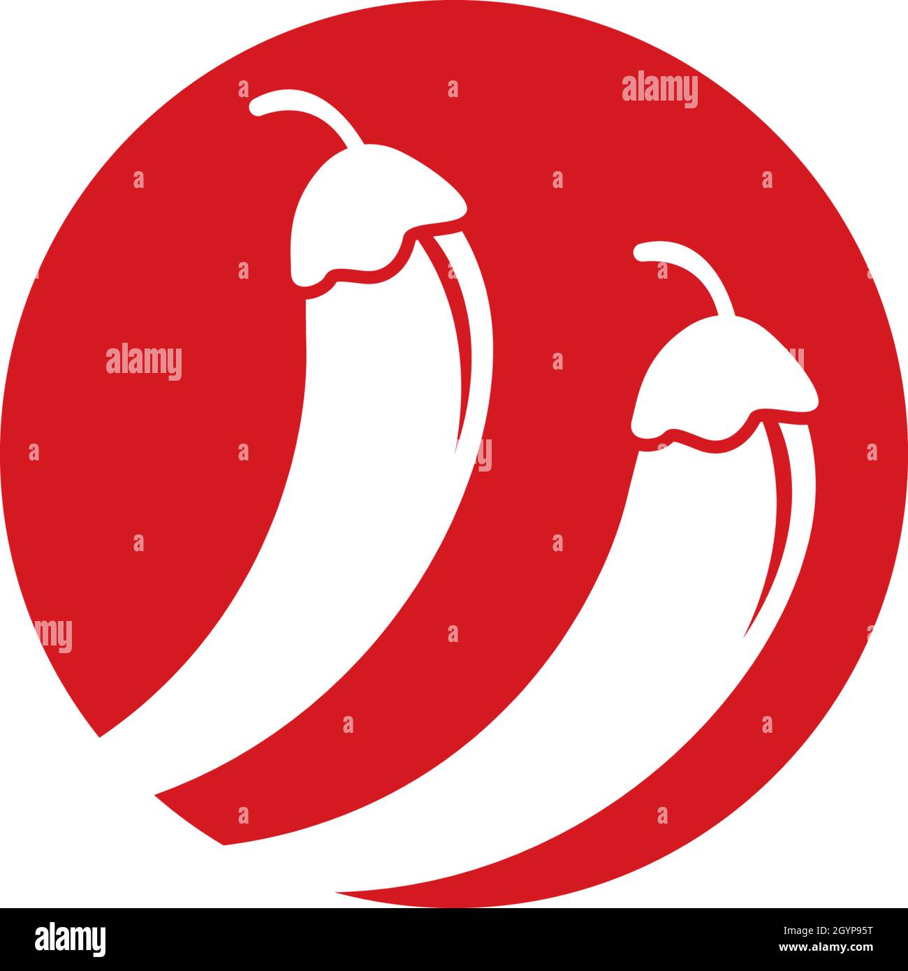 Chili logo vector template Stock Vector Image & Art - Alamy