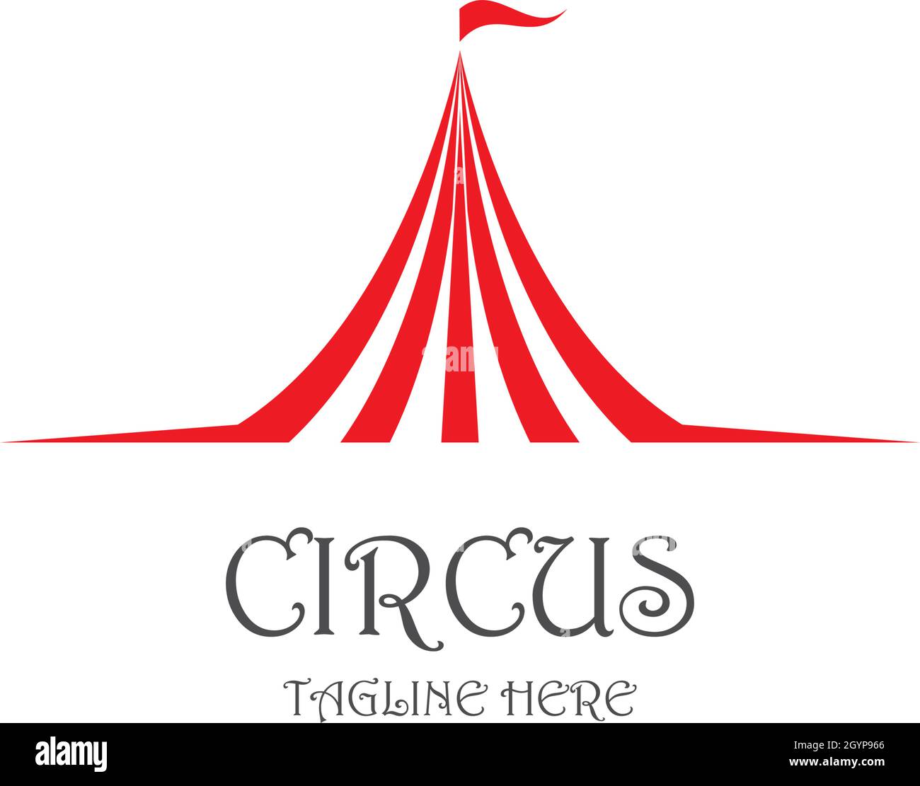 Circus logo template. Vector illustration Stock Vector Image & Art - Alamy