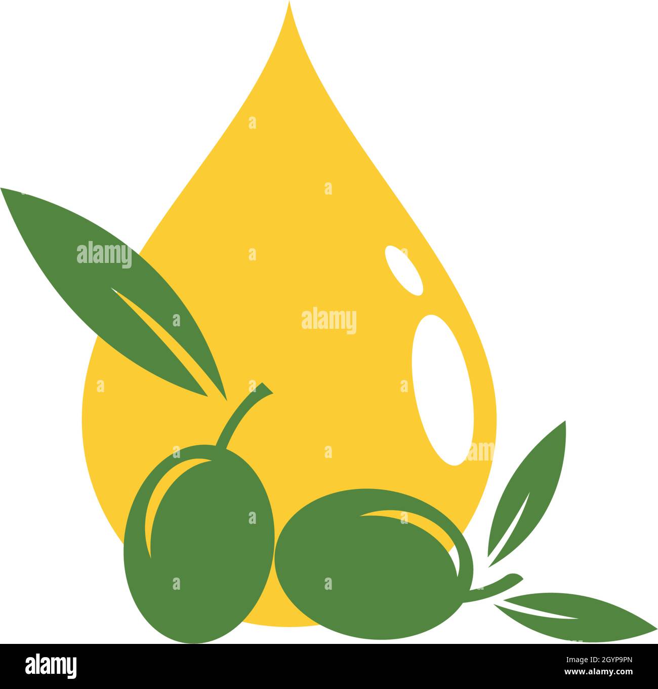 olive logo template vector design Stock Vector Image & Art - Alamy