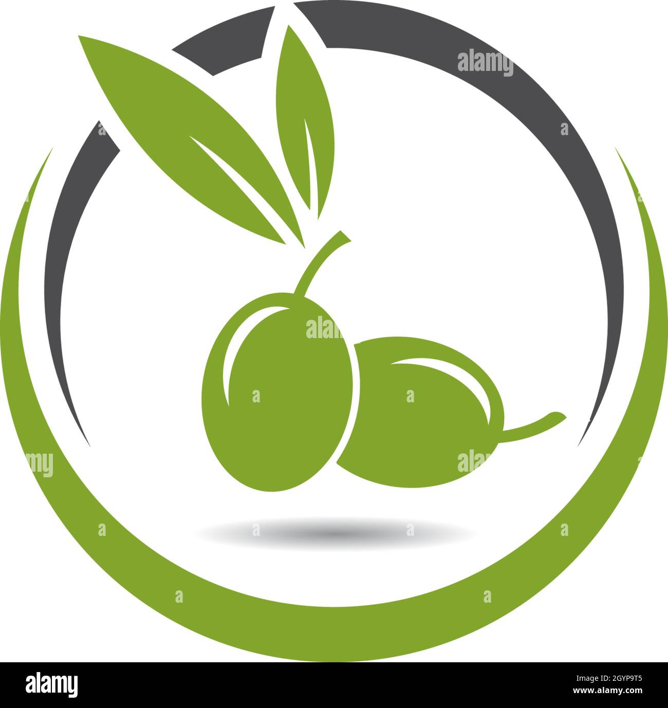 olive logo template vector design Stock Vector Image & Art - Alamy