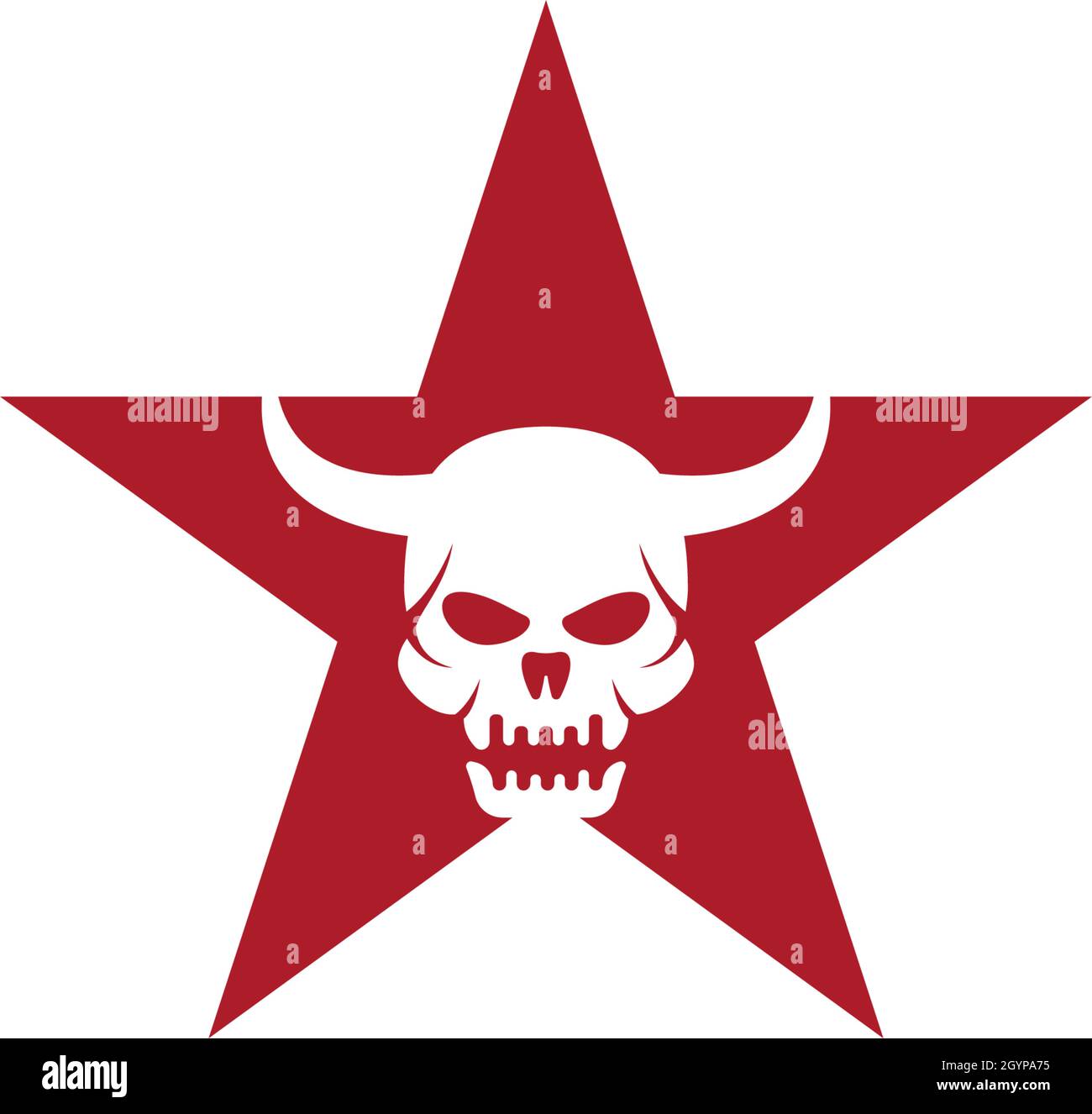 Skull Devil logo vector illustration Stock Vector Image & Art - Alamy