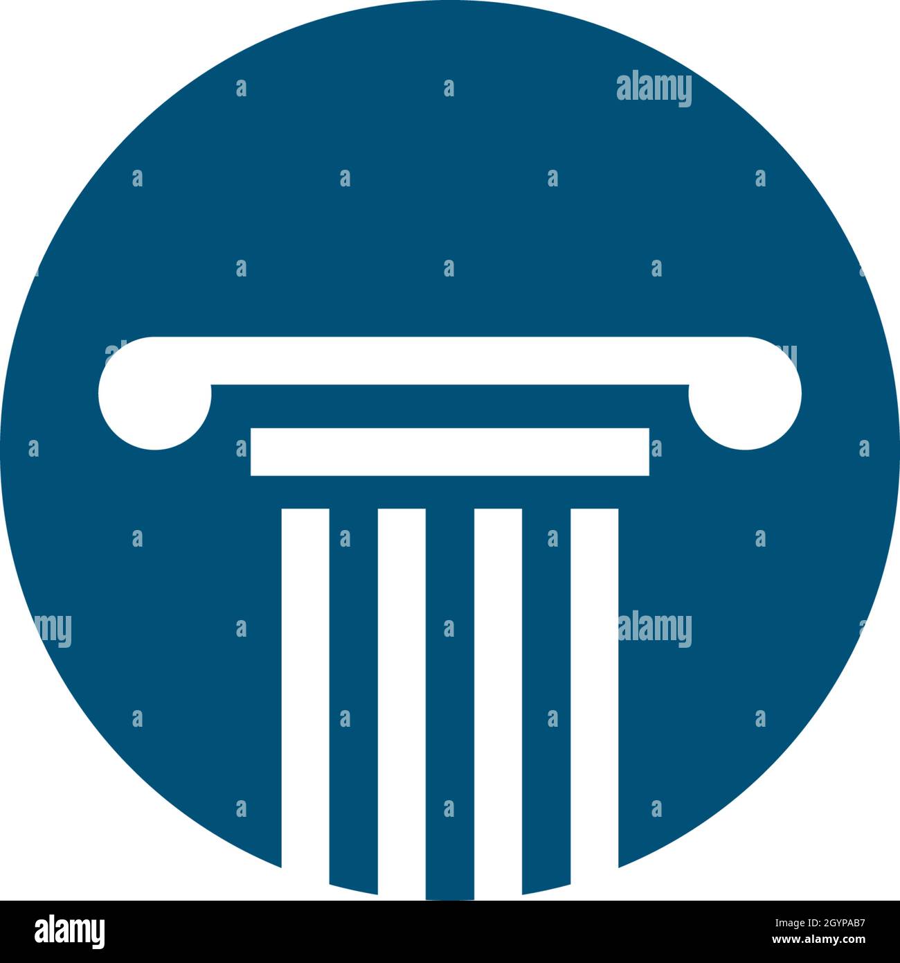 column Logo vector Template Stock Vector Image & Art - Alamy