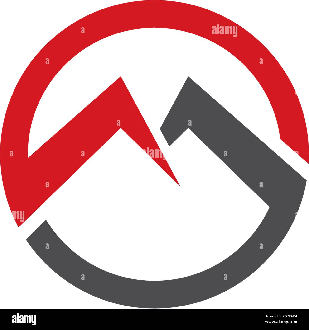 M Letter Logo Template Vector Illustration Stock Vector Image & Art - Alamy