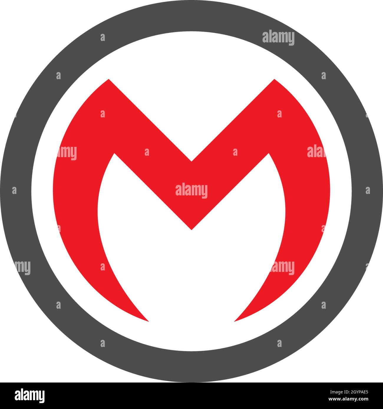 Crown with letter m Cut Out Stock Images & Pictures - Alamy