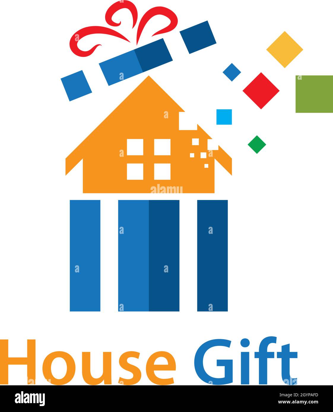 Gift logo Stock Vector Images - Alamy