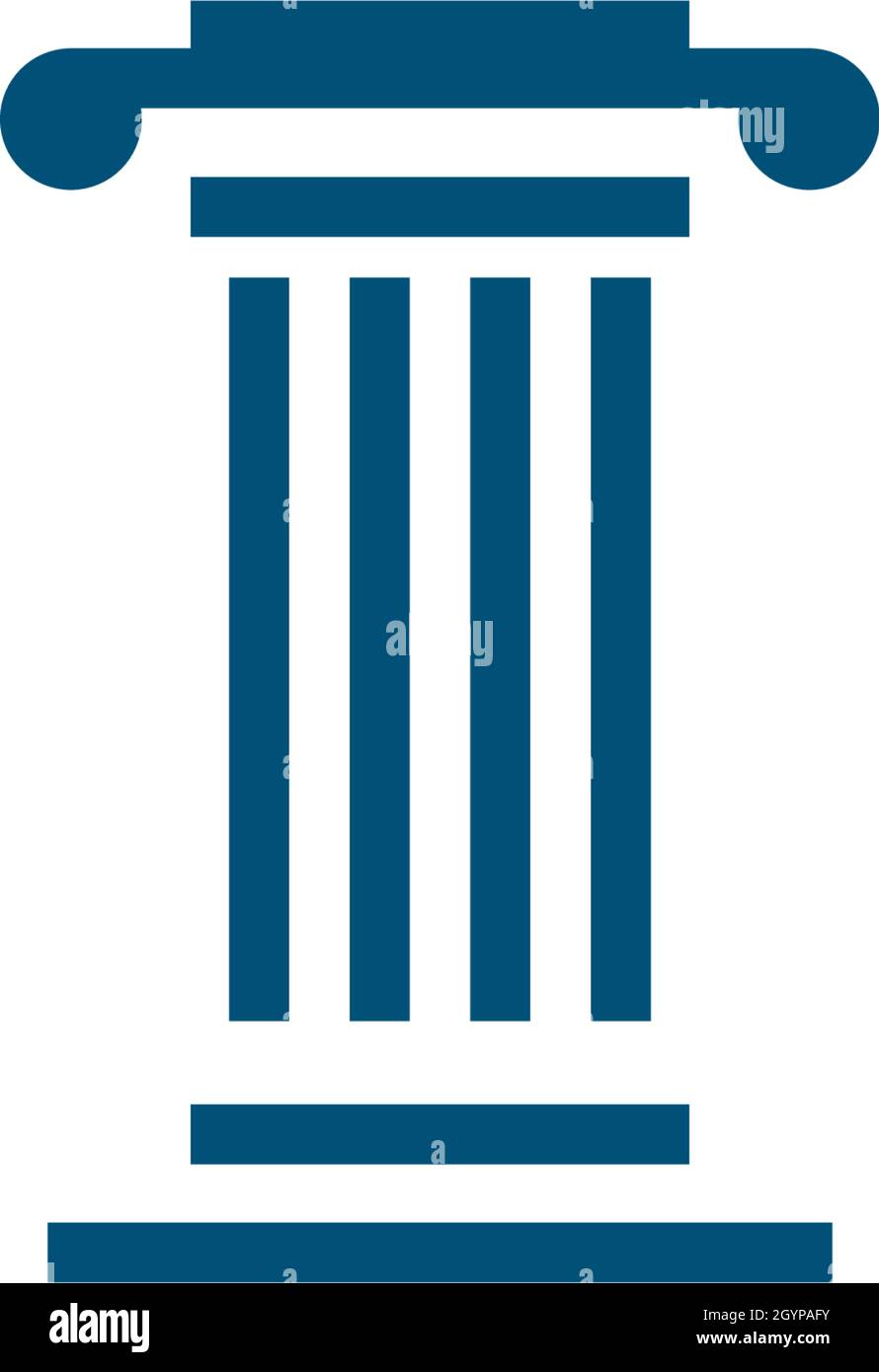 column Logo vector Template Stock Vector Image & Art - Alamy