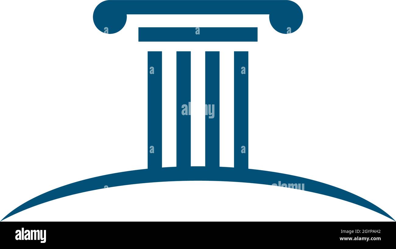 column Logo vector Template Stock Vector Image & Art - Alamy