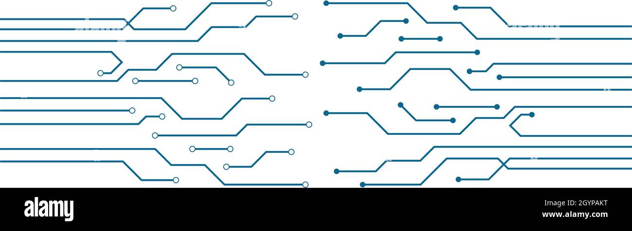 circuit technology logo vector template Stock Vector Image & Art - Alamy