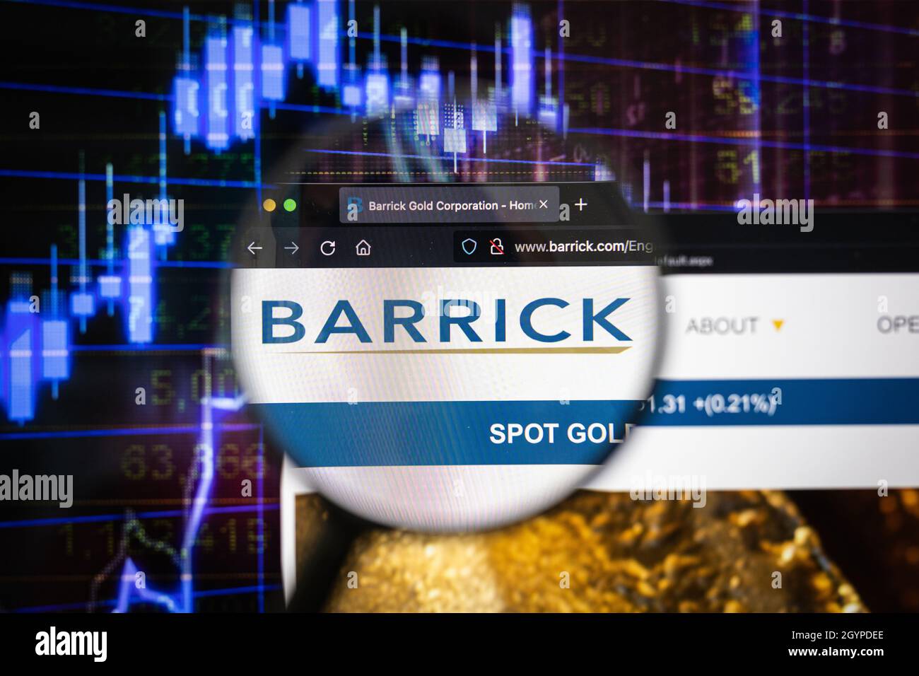 Barrick logo hi-res stock photography and images - Alamy