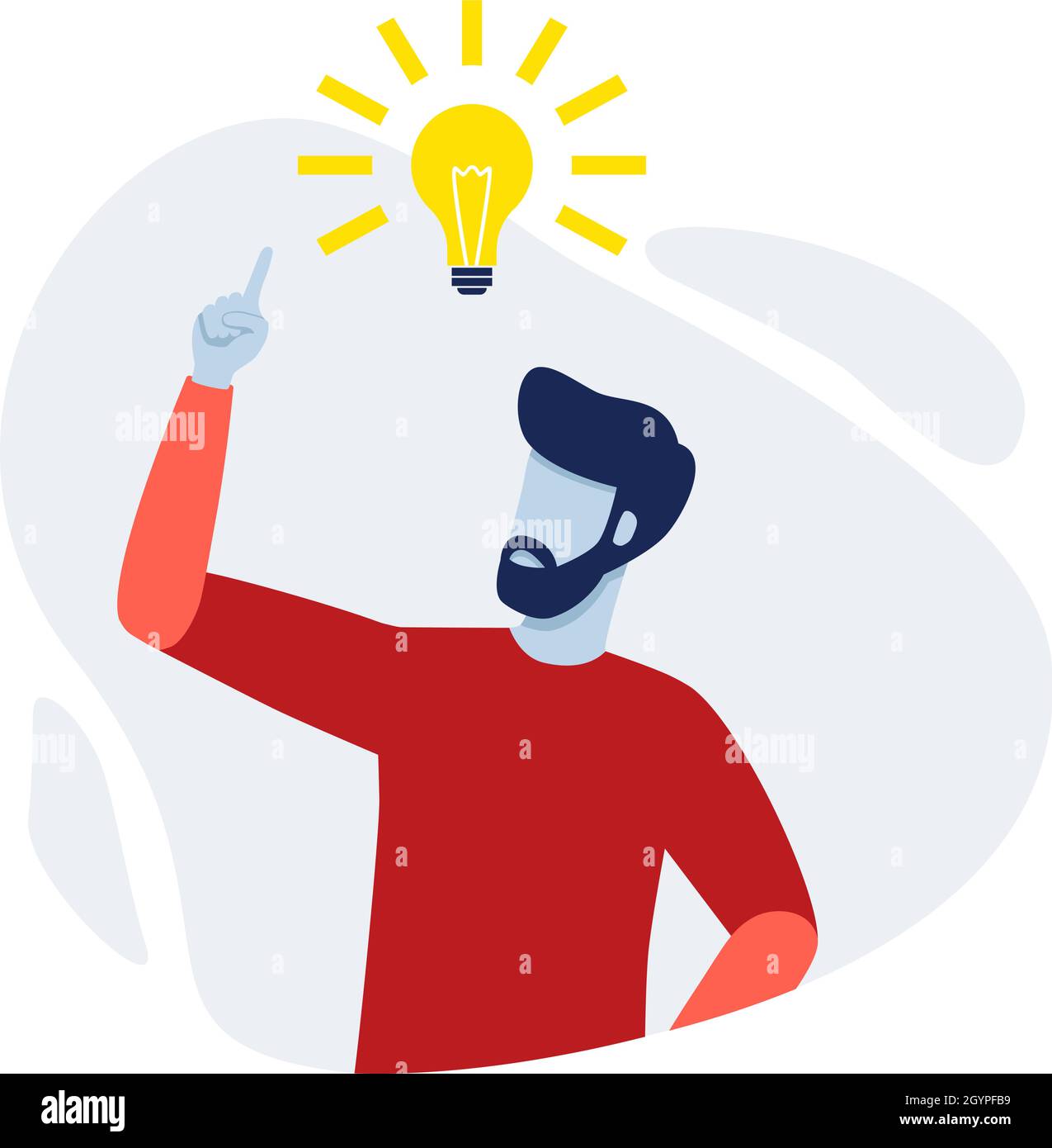 Solving energy problem concept Stock Vector Images - Alamy