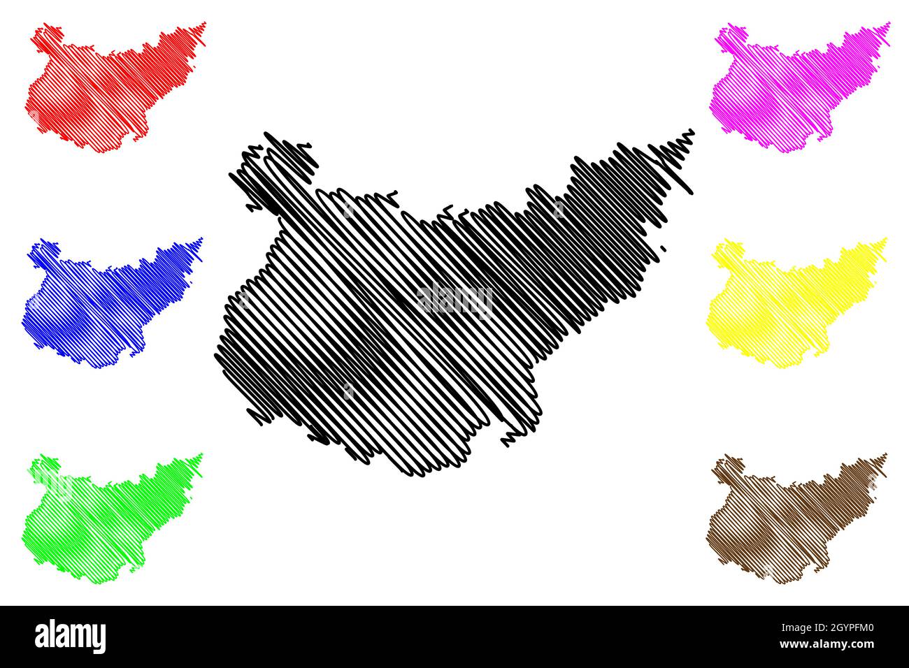 Province of Badajoz (Kingdom of Spain, Autonomous Community Extremadura ...