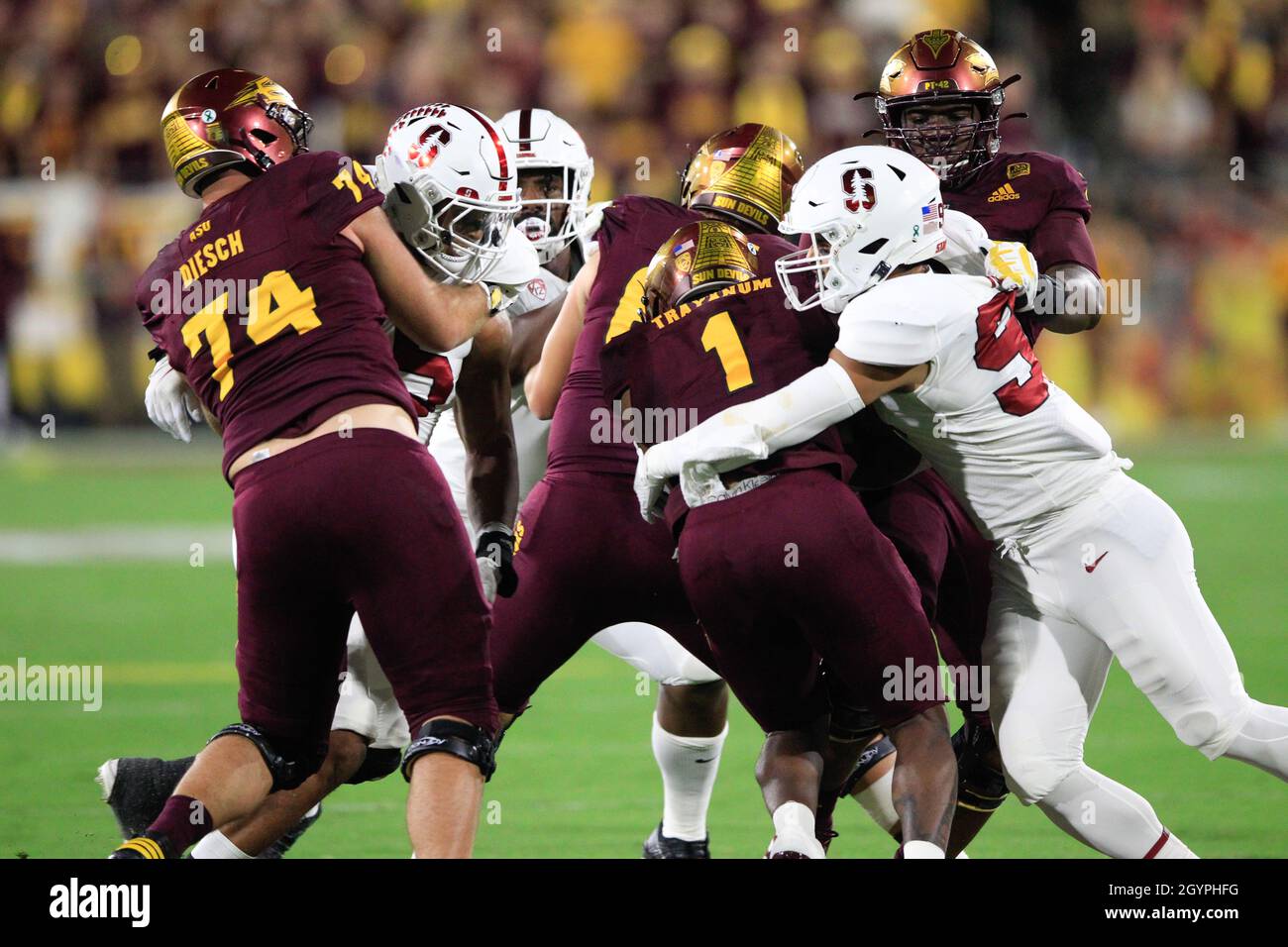 Stanford football vs arizona hi-res stock photography and images - Alamy