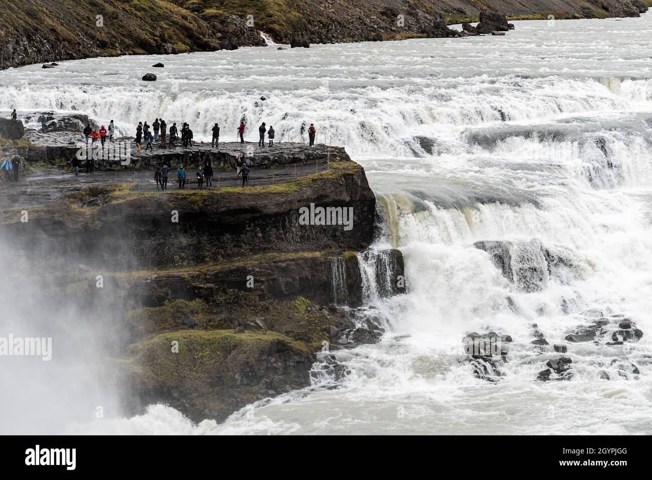 Gullfoss falls in summer hi-res stock photography and images - Alamy