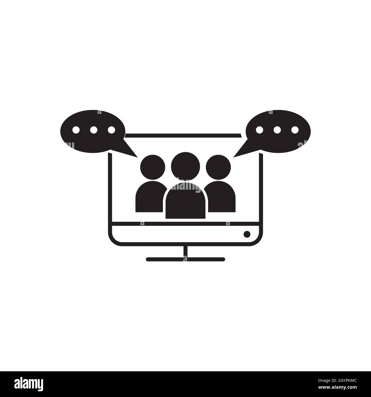 Training Icon Teacher Learner Classroom Cut Out Stock Images & Pictures ...