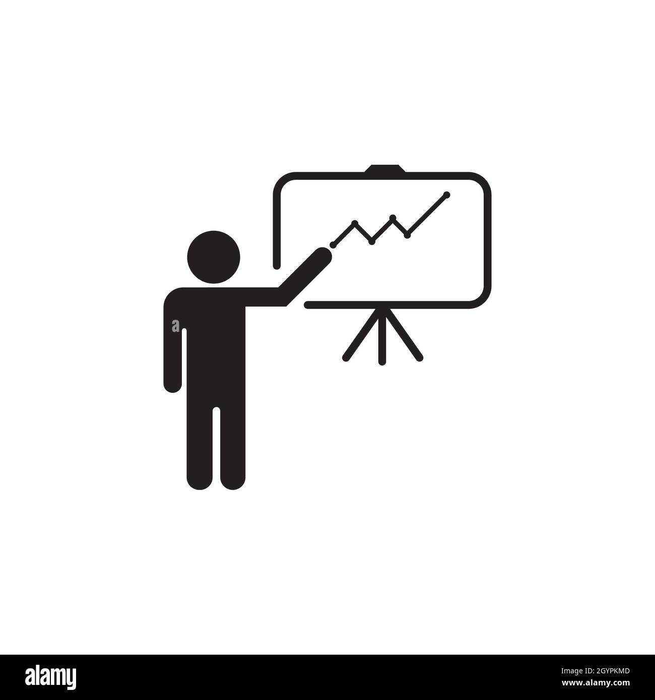 Training Vector icon design illustration Template Stock Photo - Alamy