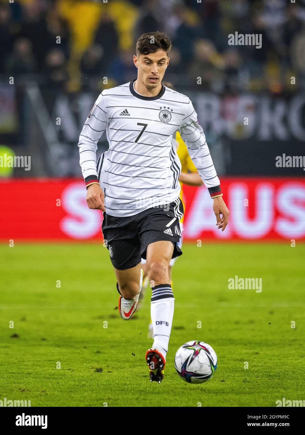 Kai Havertz (Deutschland) Deutschland - Rumänien 08.10.2021, Fussball ... Kai Havertz (Deutschland) Deutschland - Rumänien 08.10.2021, Fussball ...