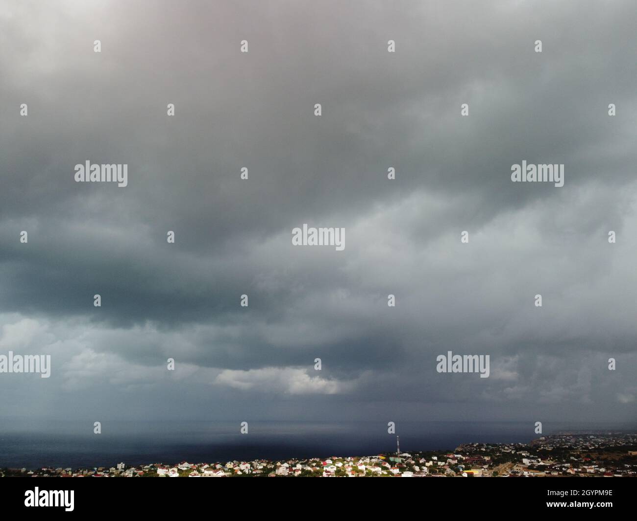 Video fluffy clouds on blue hi-res stock photography and images - Alamy