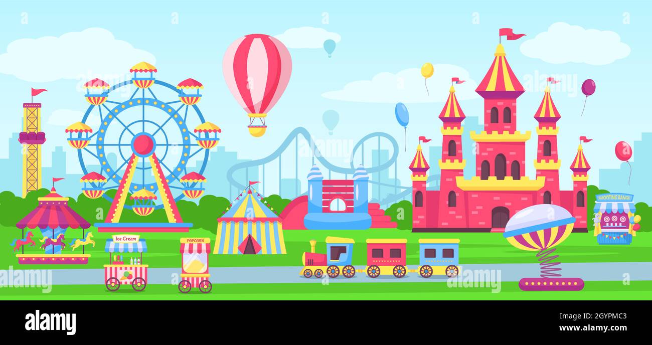 Fairground ride circus hi-res stock photography and images - Alamy