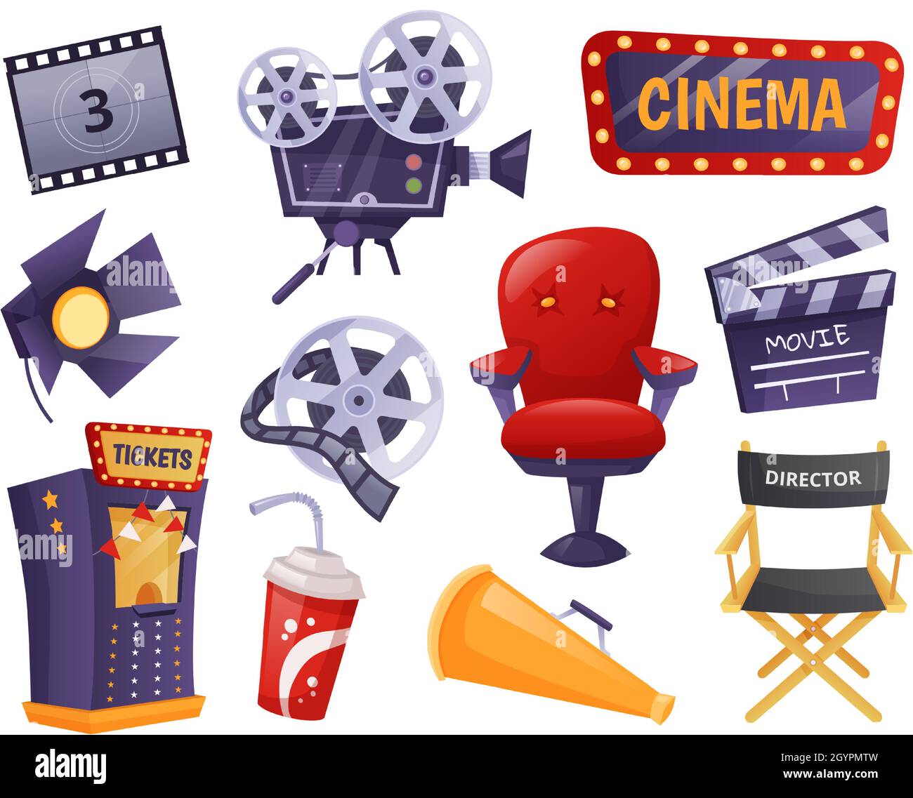 Ticket booth at movie theater hi-res stock photography and images - Alamy