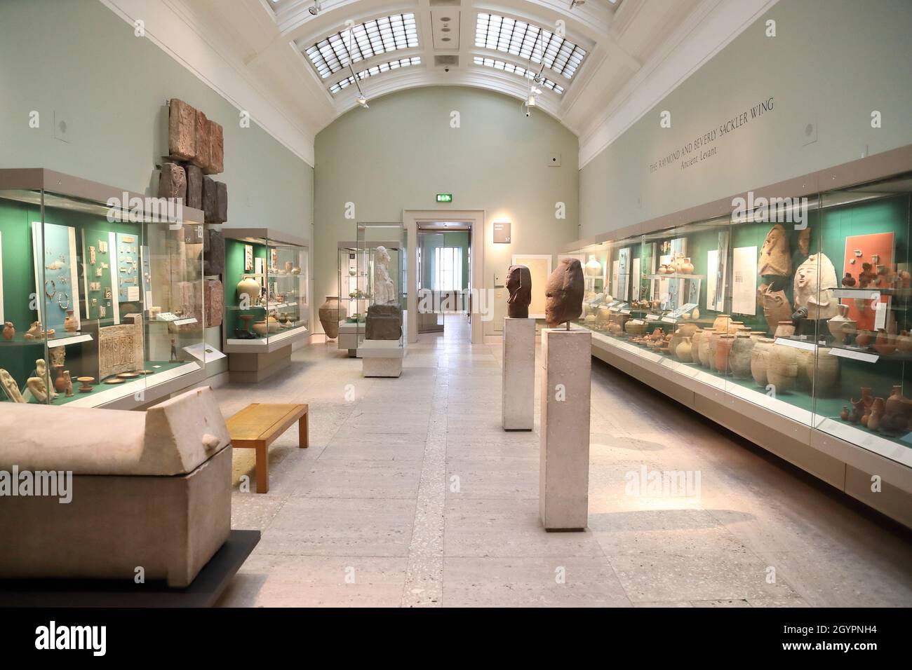 The Raymond and Beverly Sackler Wing displaying objects from the ...