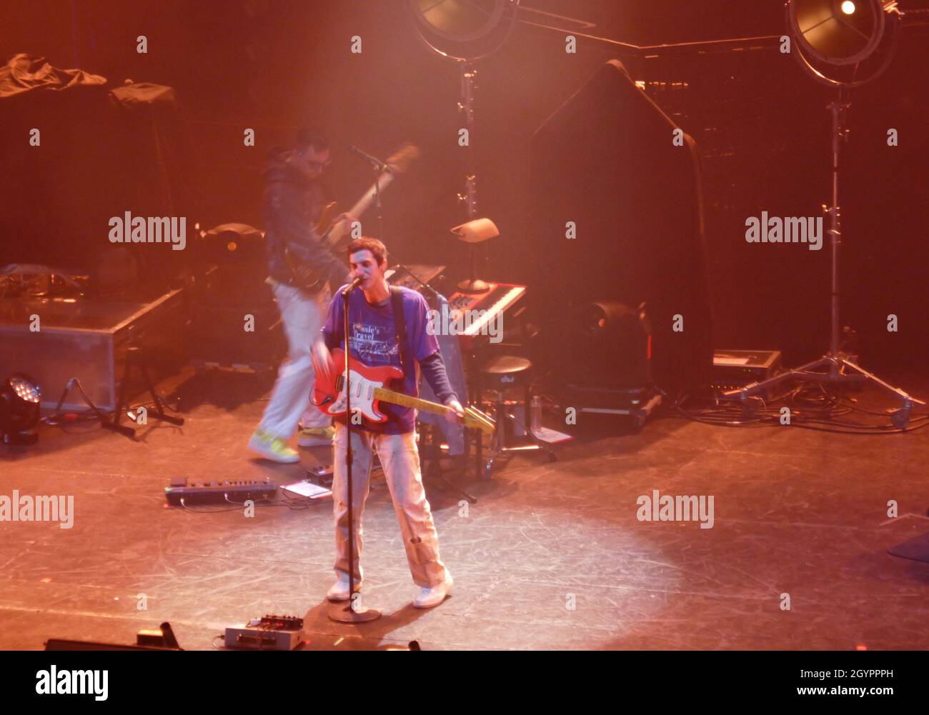 Los Angeles, California, USA 29th September 2021 Half Alive Singer Josh ...