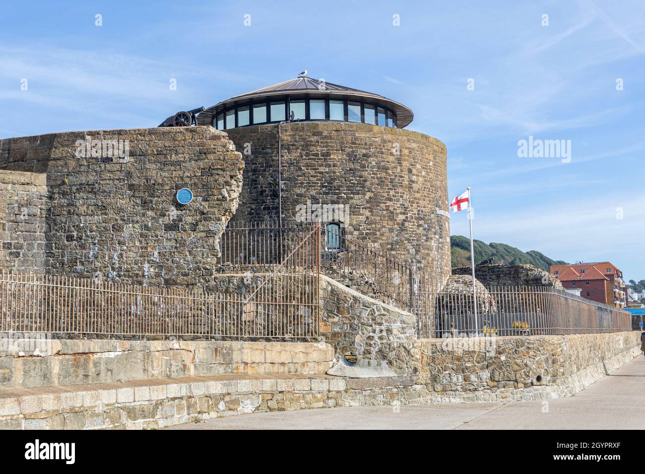 Sandgate Castle in Kent, built by Henry the eigth around 1539 Stock ...