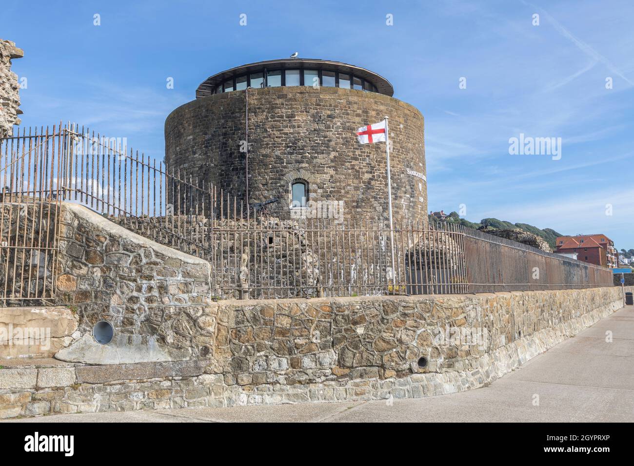 Sandgate Castle in Kent, built by Henry the eigth around 1539 Stock ...