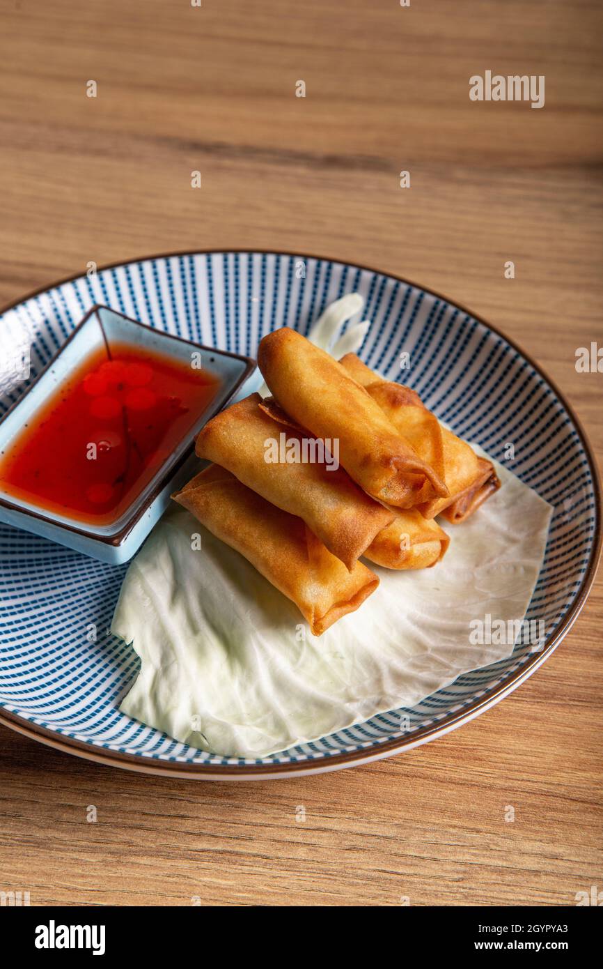 Vietnam prawn rolls hi-res stock photography and images - Alamy