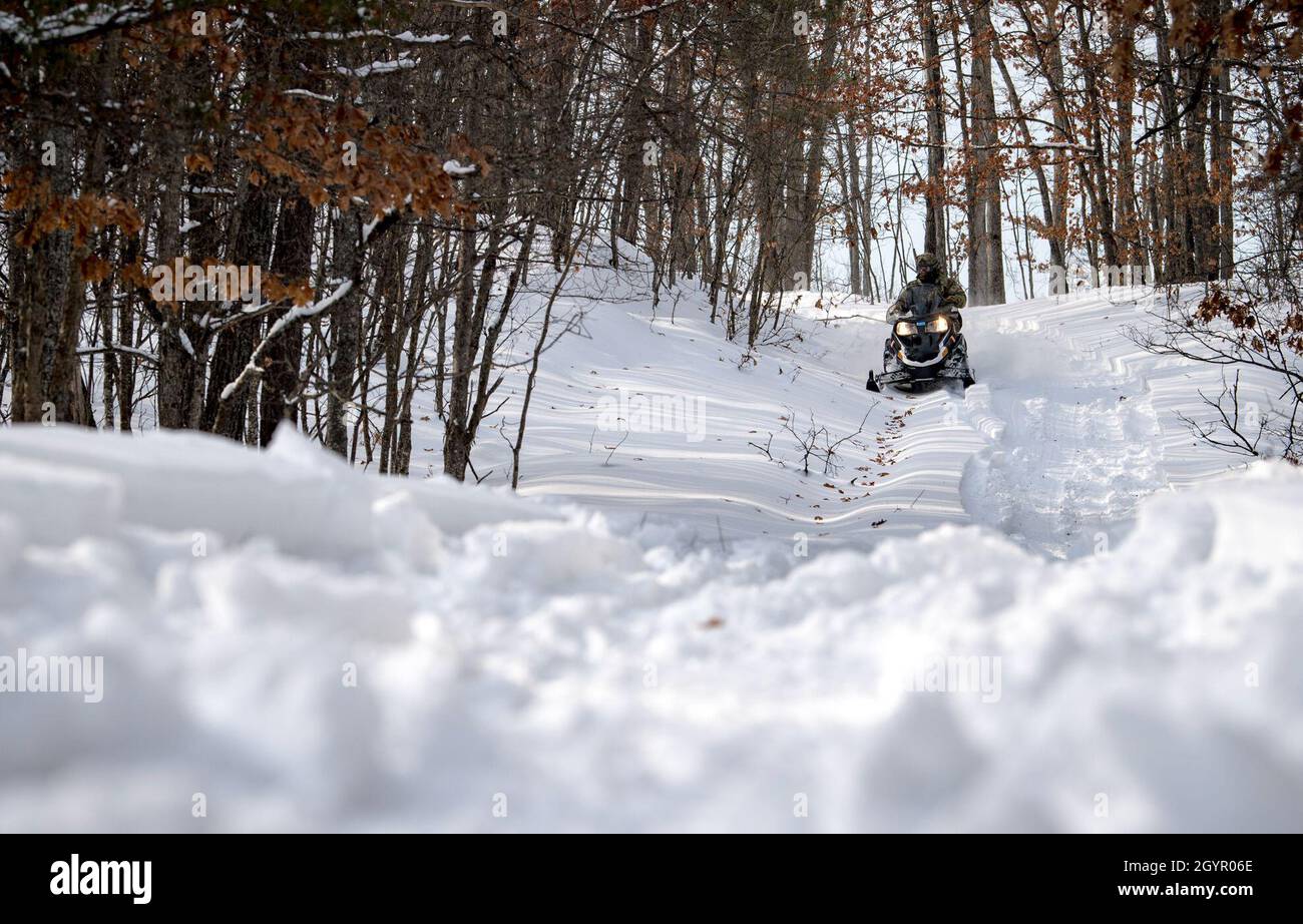 Combat snowmobile hi-res stock photography and images - Alamy