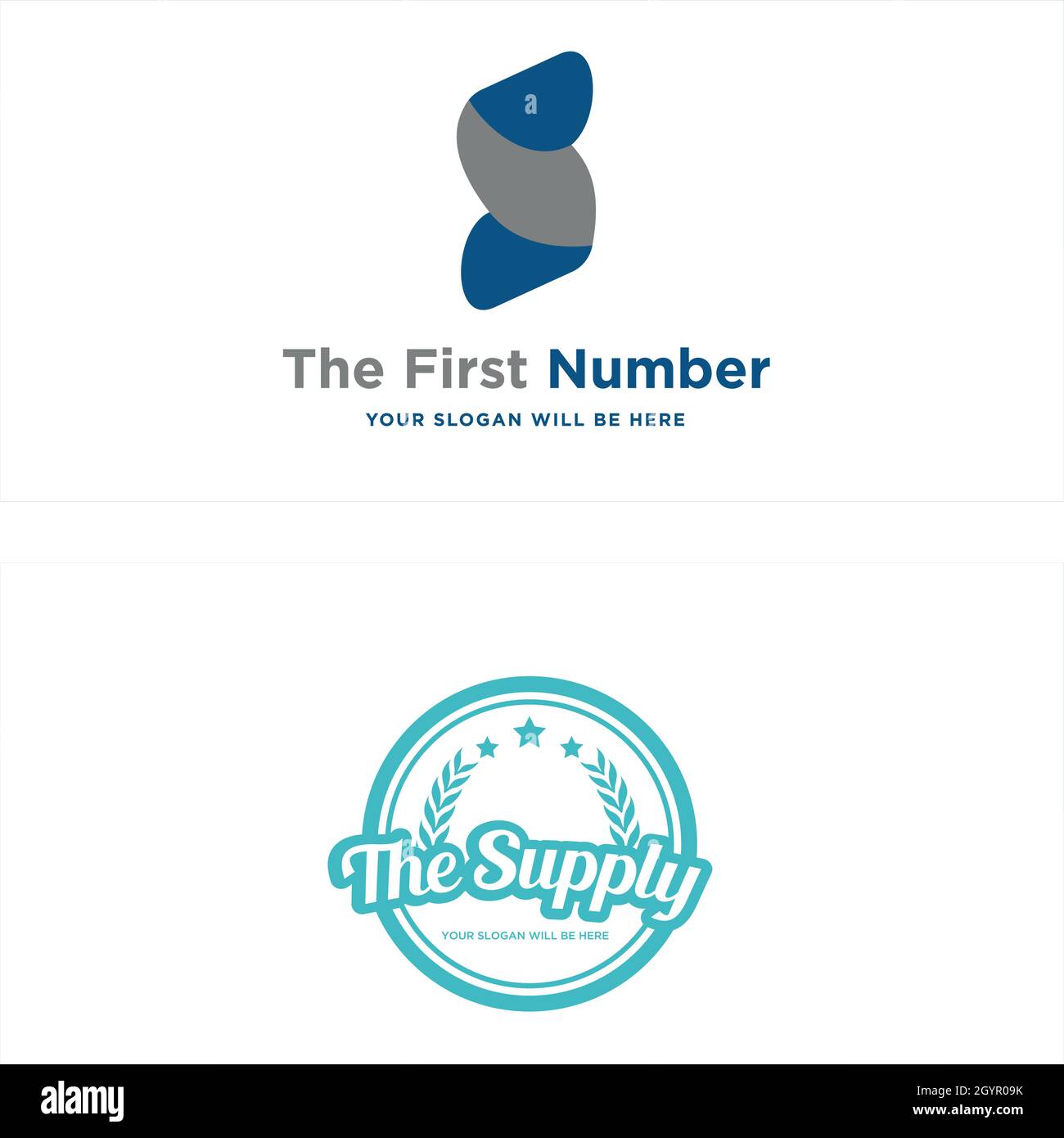 Icon circle business retail supply logo design Stock Vector Image & Art ...