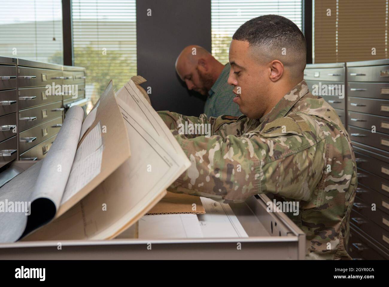 Staff Sgt. Aaron Williams, team lead for the 628th Civil Engineering ...