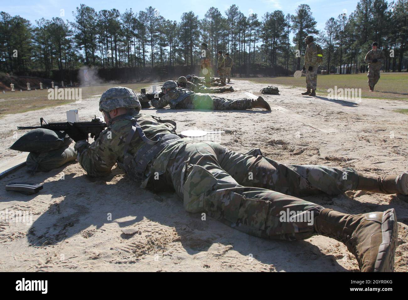 FORT GORDON, Ga. – Following the land navigation events, Soldiers and ...