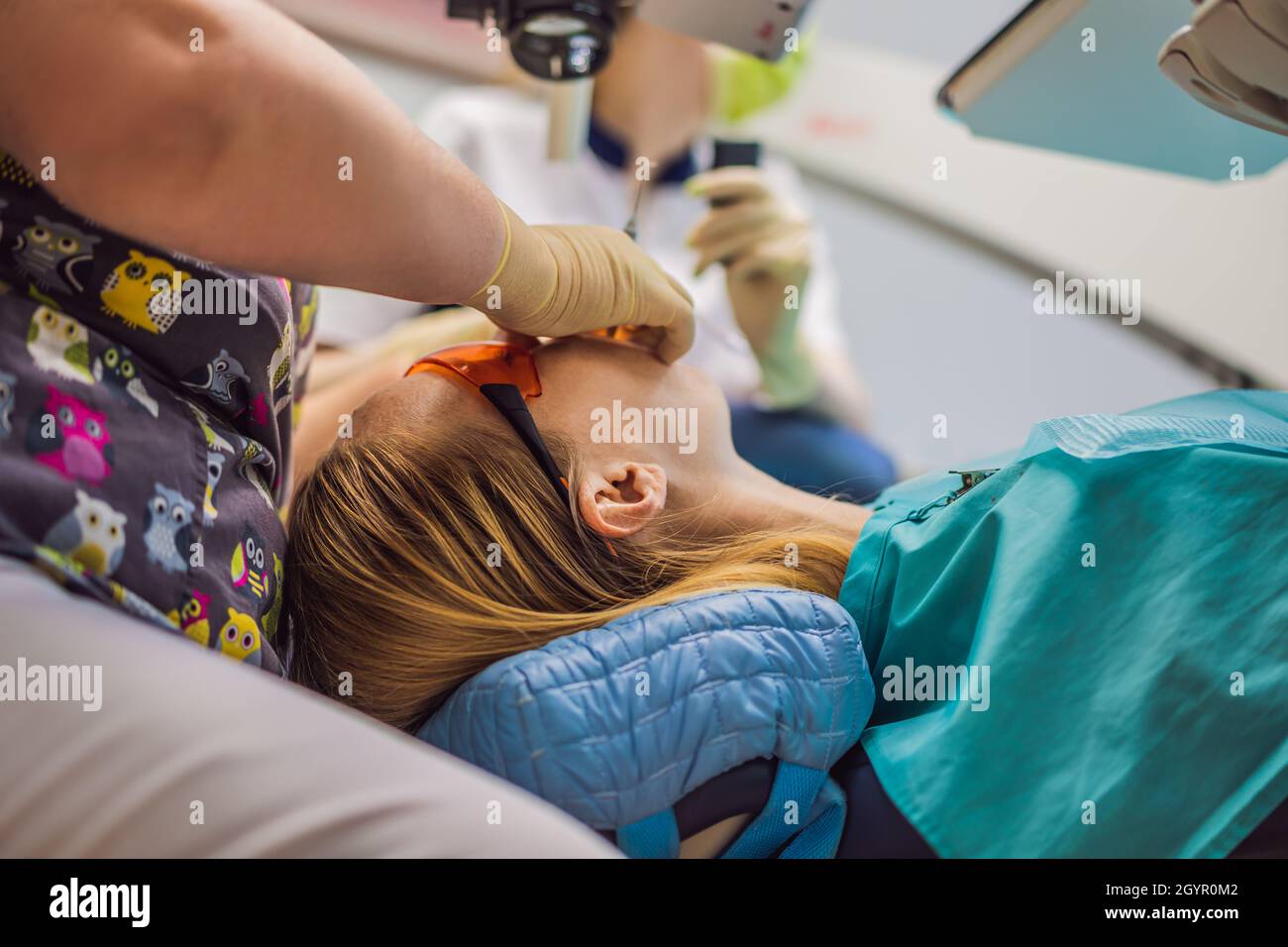 Mature woman having consultation dental hi-res stock photography and images - Alamy